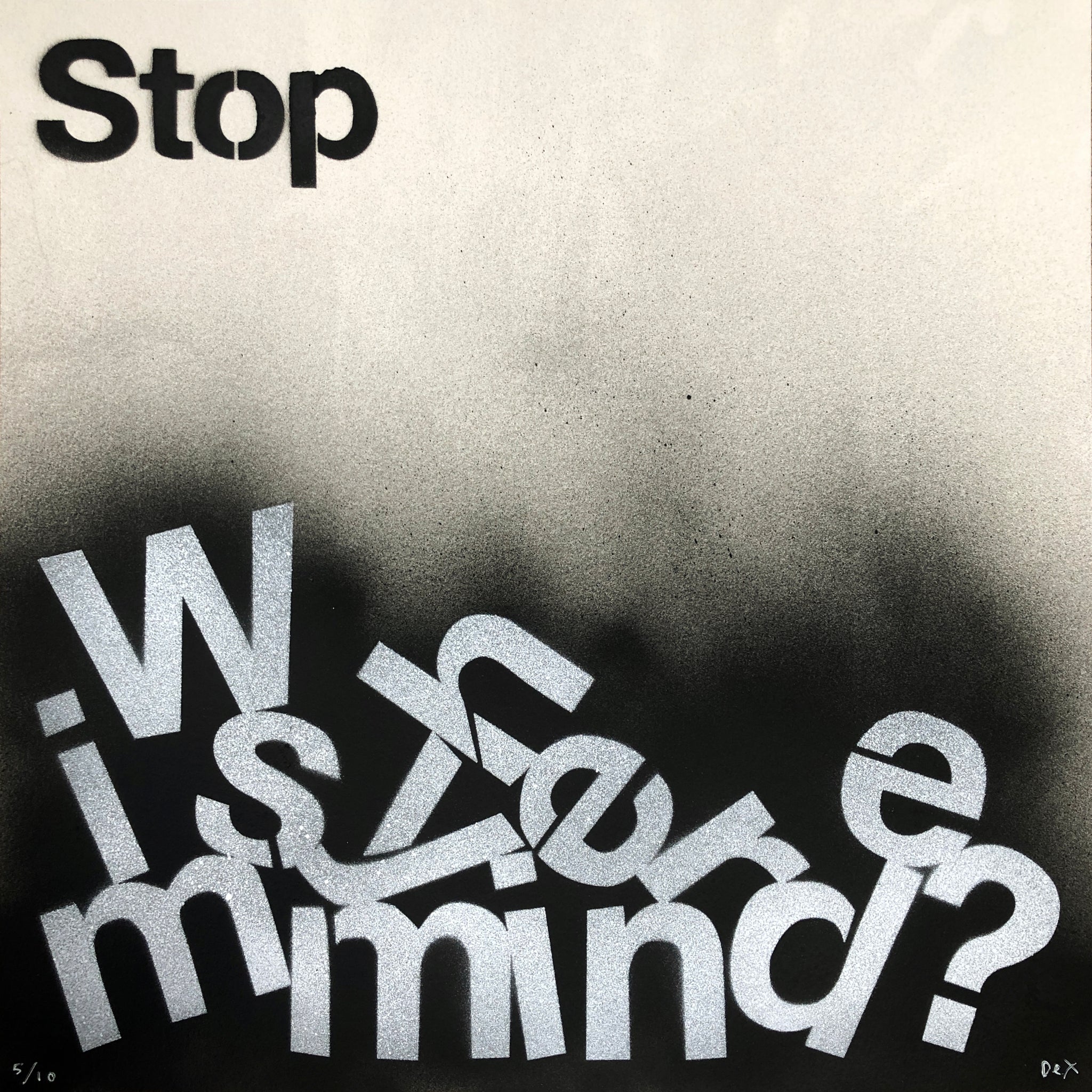 Where Is My Mind? (Stencil) – Artefacteria