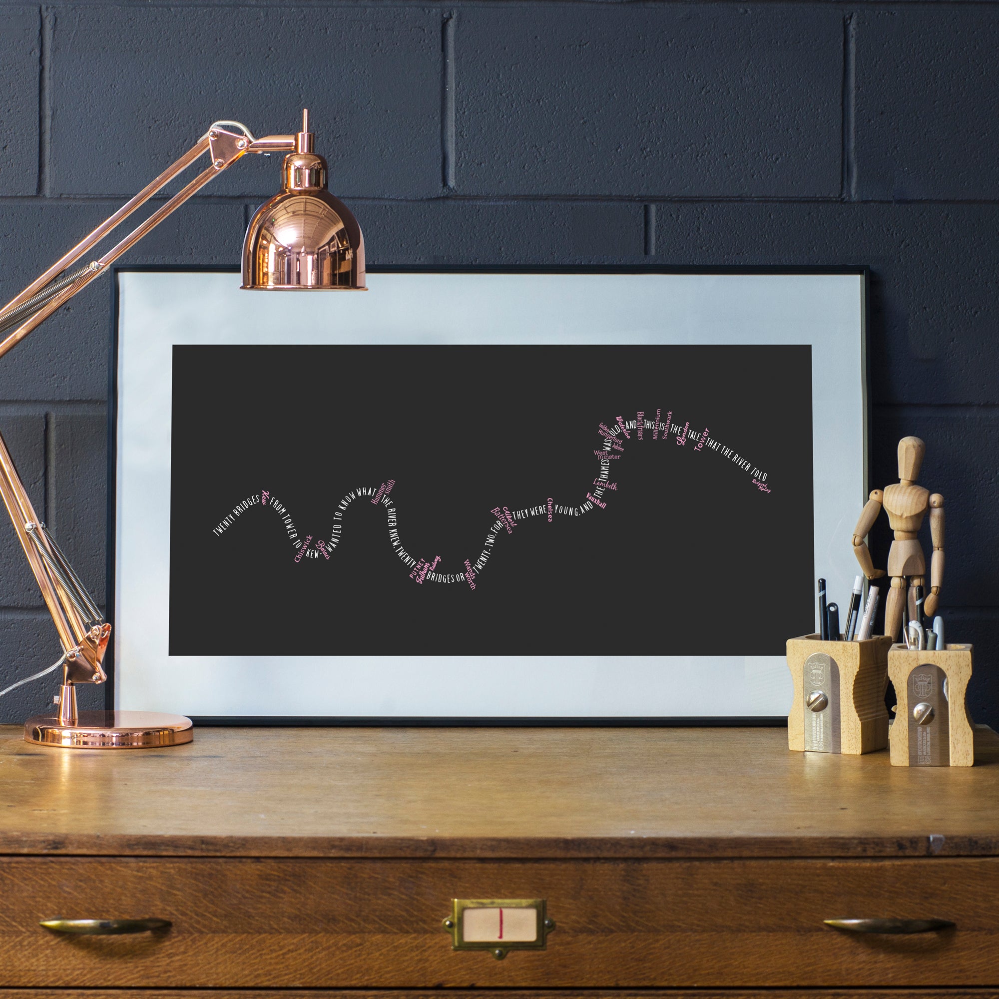 Twenty Bridges (Grey & Pink) – Artefacteria
